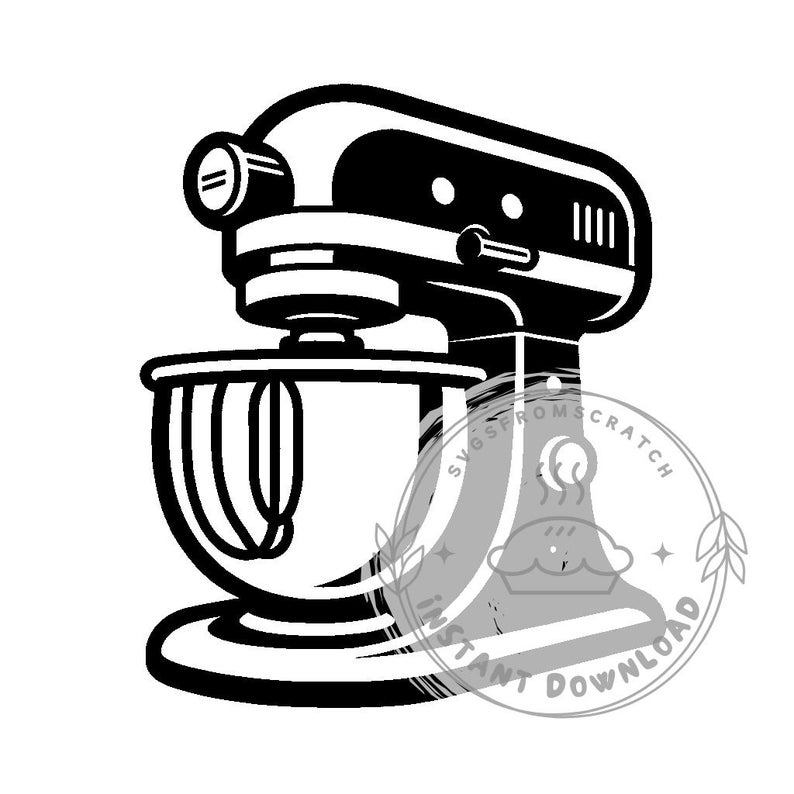 Stand Mixer SVG Bundle - Etsy