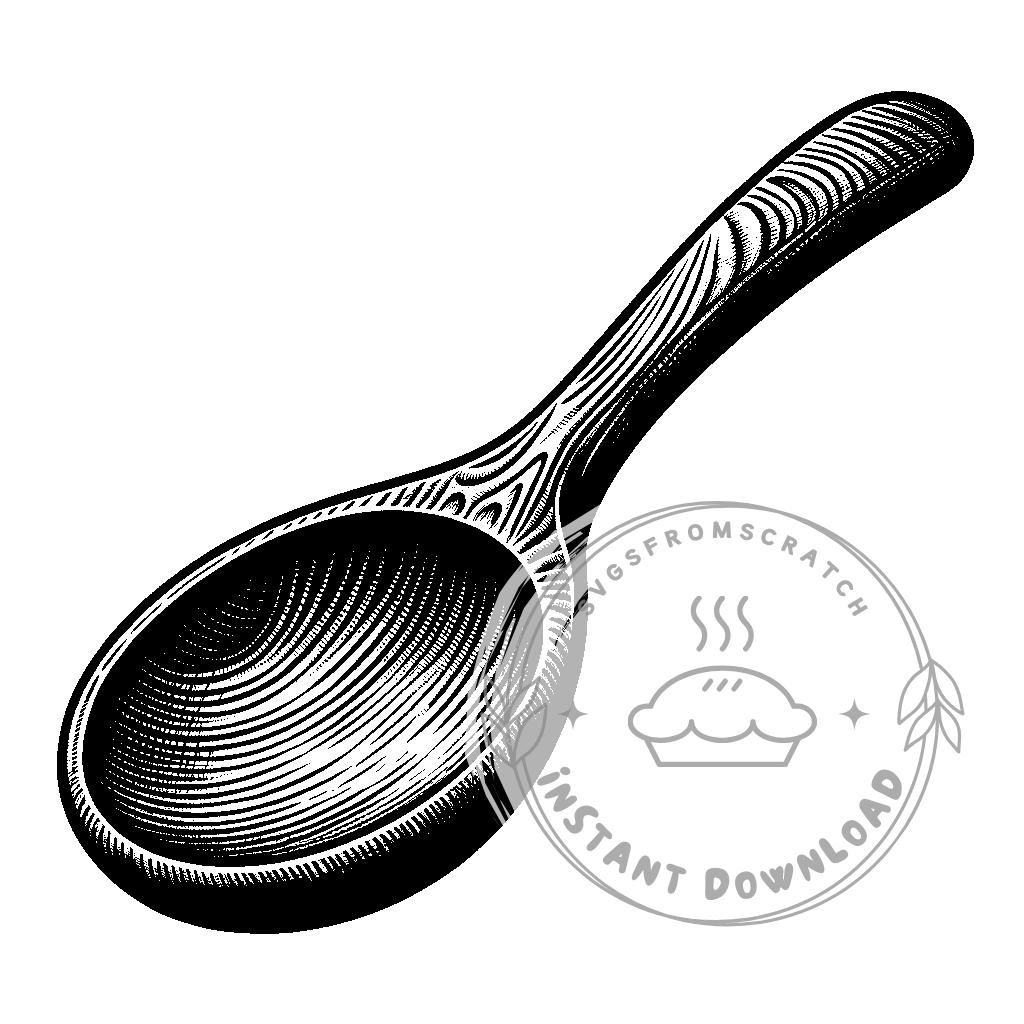Handmade Wooden Spoon SVG Bundle - Etsy