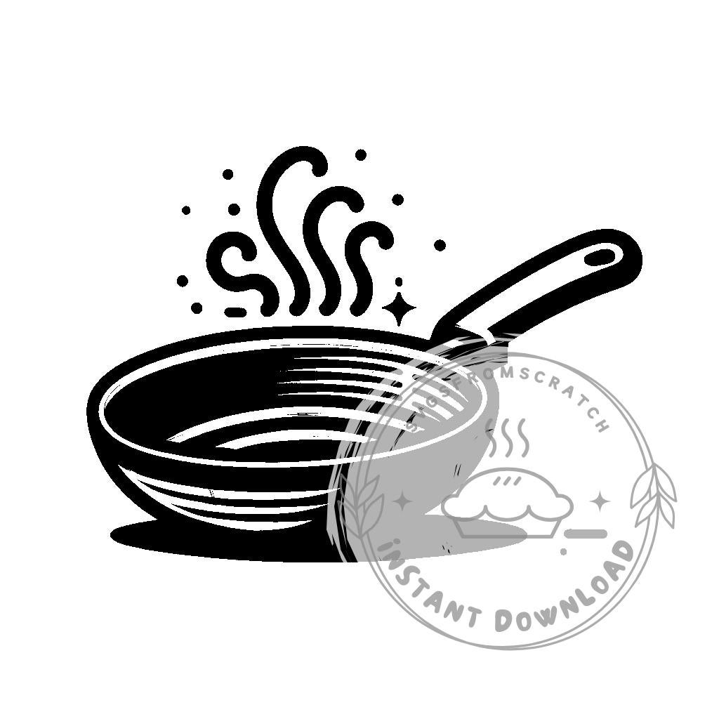 Sizzling Frying Pan SVG Bundle - Etsy