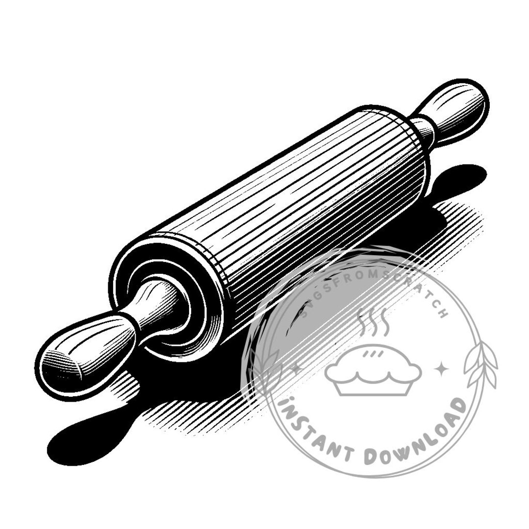 Rolling Pin SVG Bundle - Etsy