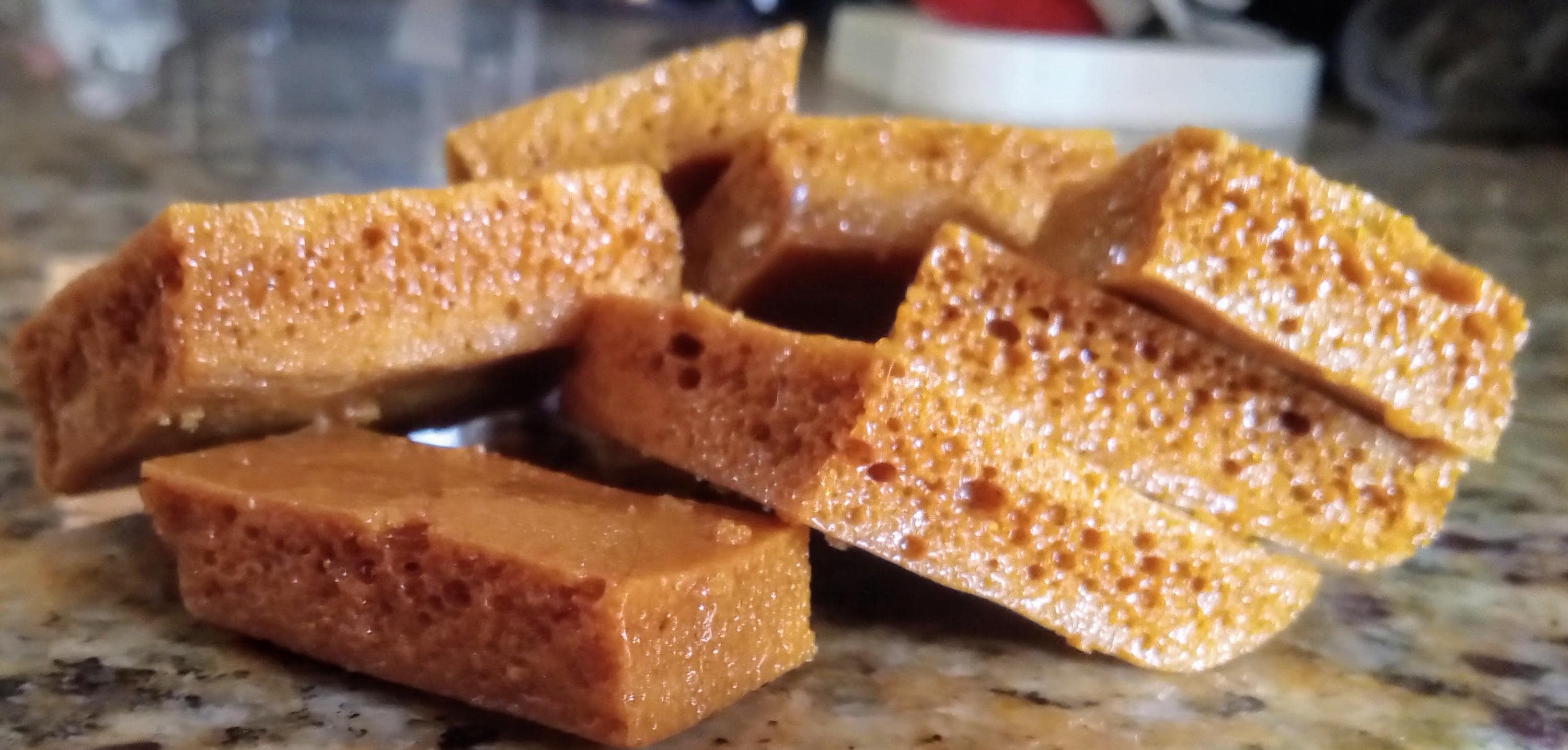 Old Fashioned Molasses Honeycomb Candy 1/2 Pound Gift Bag - Etsy