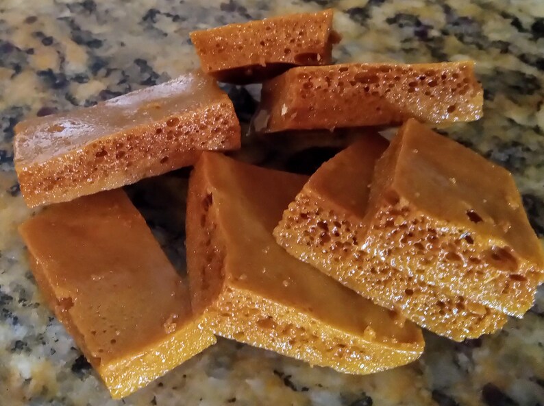 Old Fashioned Molasses Honeycomb Candy 1/2 Pound Gift Bag - Etsy