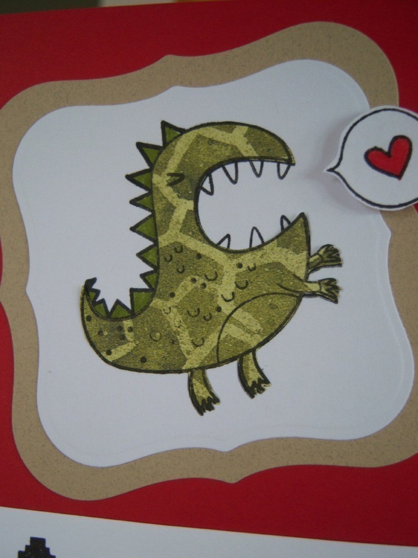 Monster Love Card - Etsy