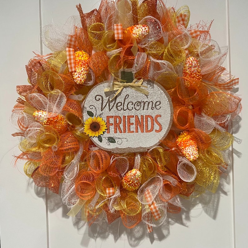 Fall Deco Mesh - Etsy