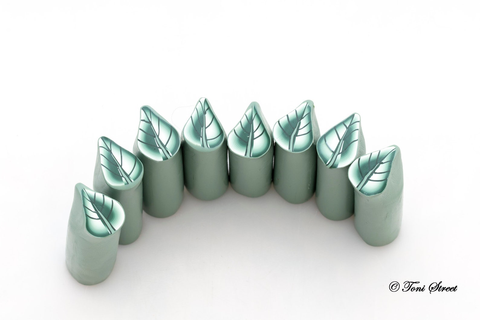 Easy Peasy Shaded Leaf Cane Polymer Clay Tutorialpdf - Etsy