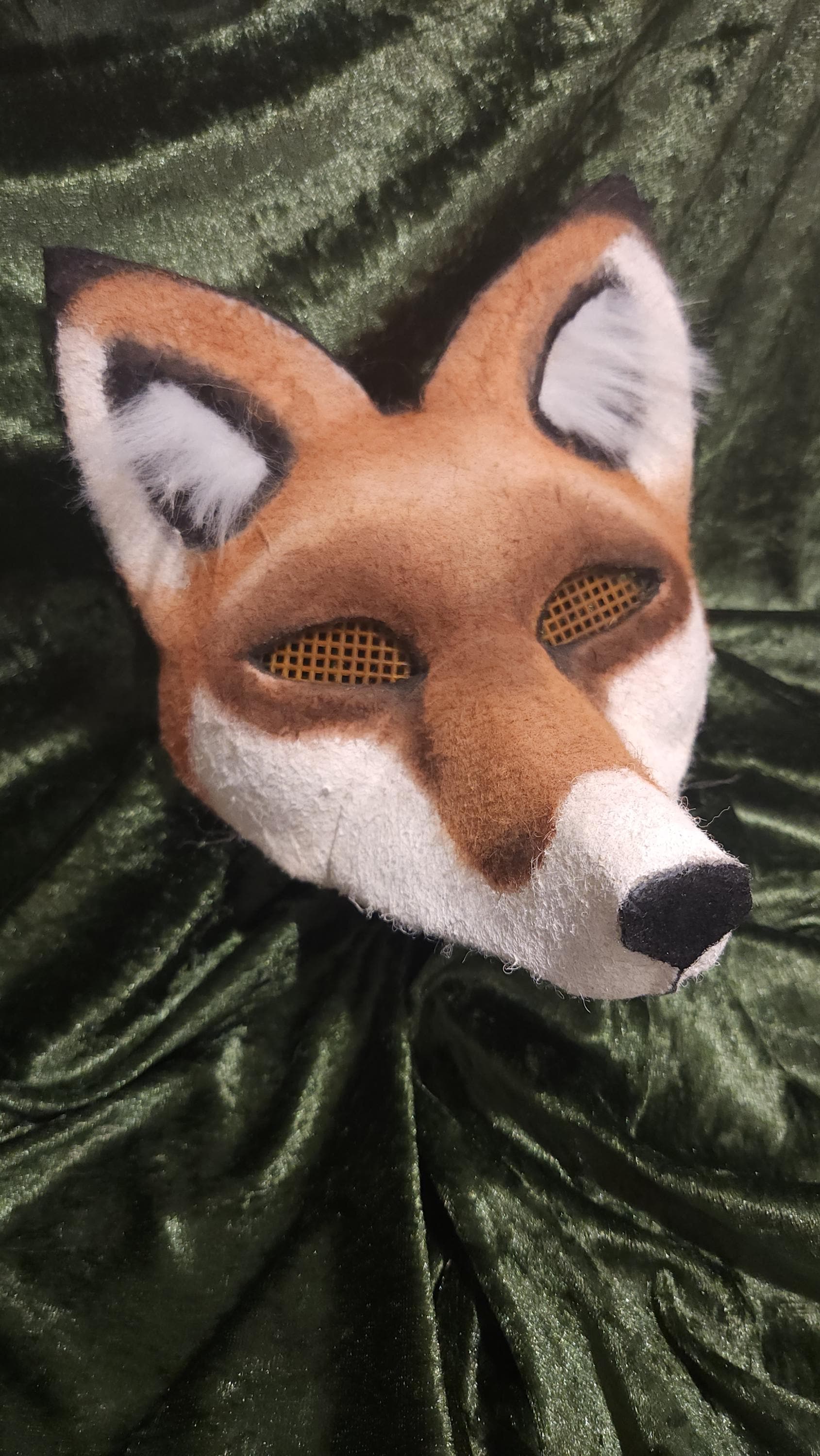 Silver, Fennec and Red Fox Mask, Arctic White Wolf Dingo Mask | Animal ...