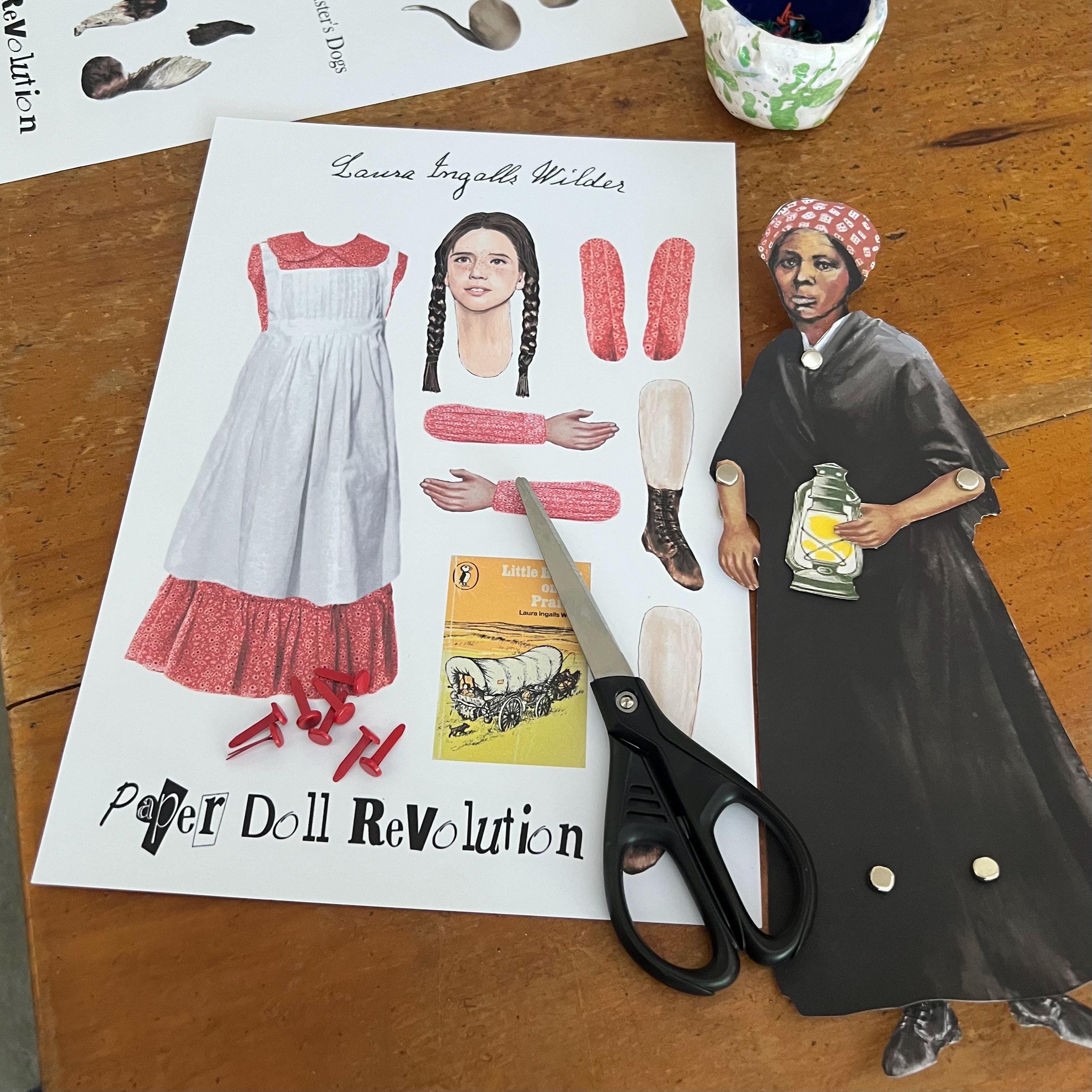 Laura Ingalls Wilder Paper Doll: Little House on the Prairie (printable ...