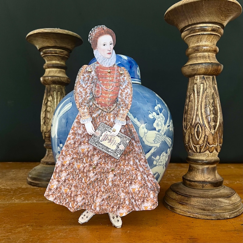 Tudor Scrapbook Paper - Etsy
