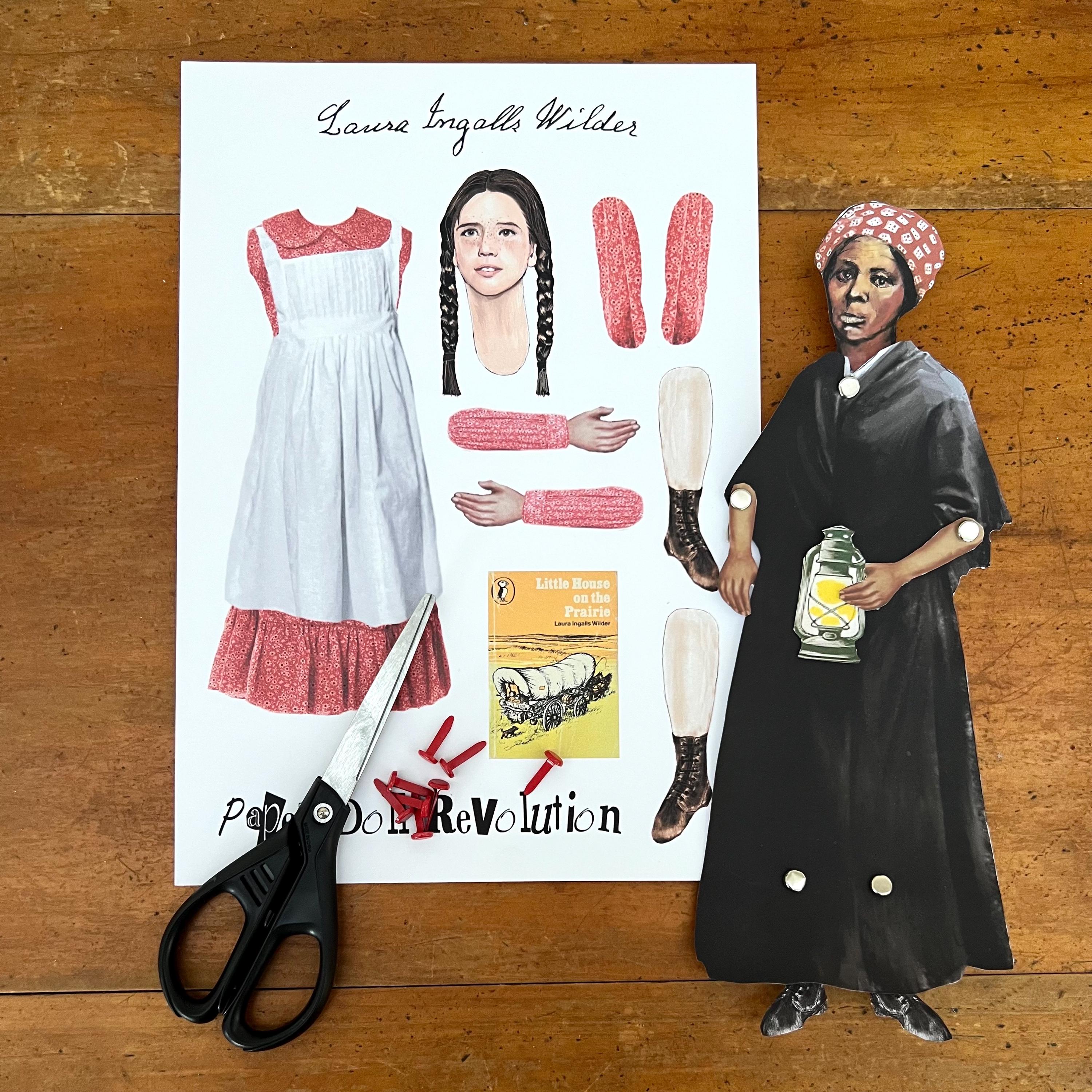 Laura Ingalls Wilder Paper Doll: Little House on the Prairie (printable ...
