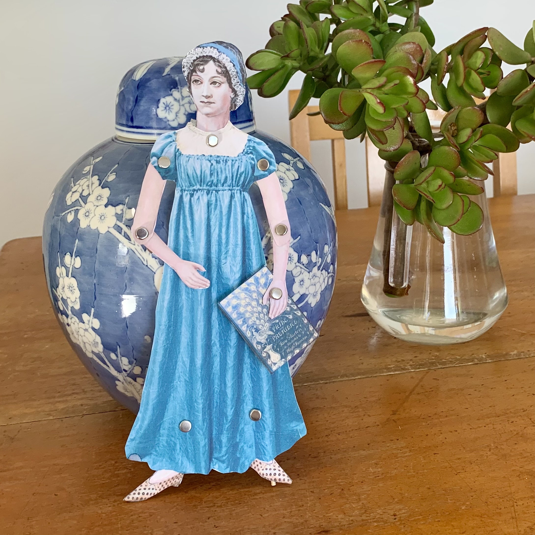 Jane Austen Paper Doll: Pride and Prejudice Regency Art (printable ...