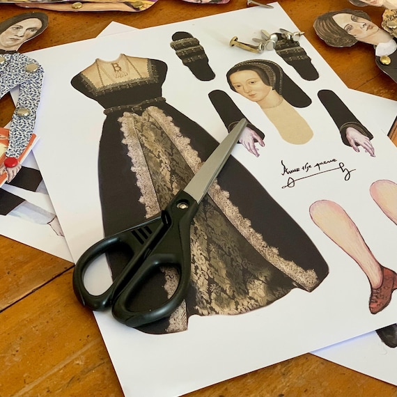 Anne Boleyn Paper Doll