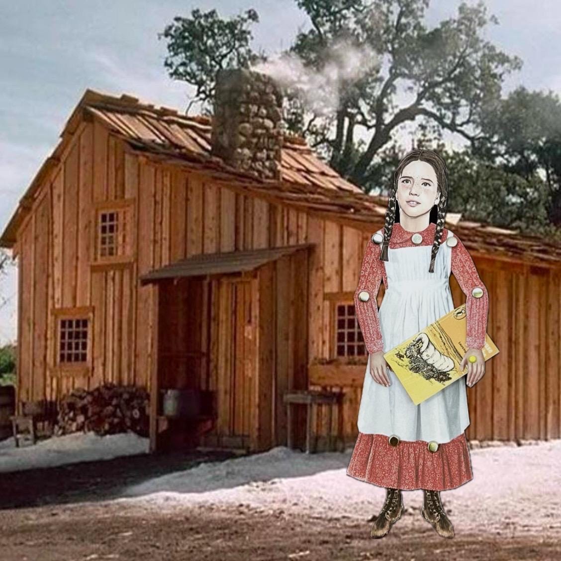 Laura Ingalls Wilder Paper Doll: Little House on the Prairie (printable ...