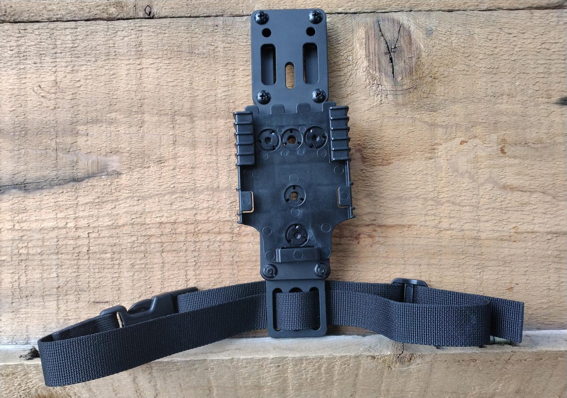 Black MHA Modular Holster Adapter Plate Set Safariland QLS Holster ...