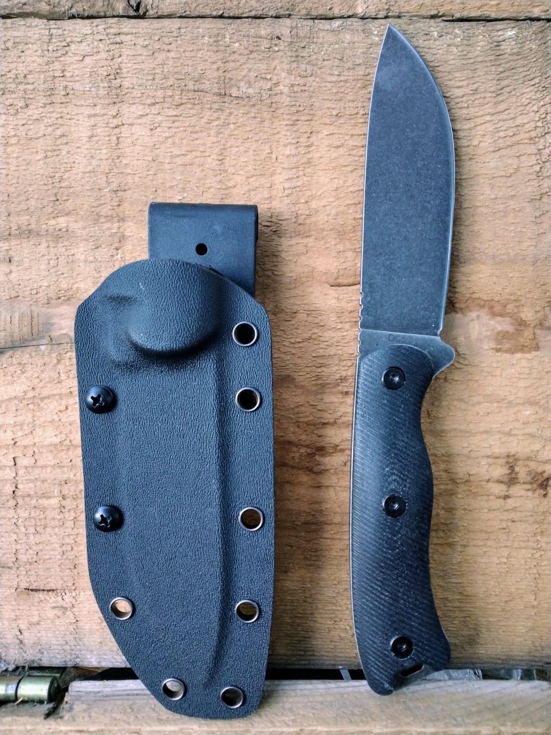 Ka-bar BK16 Knife & Kydex Adjustable Scabbard Belt Sheath - Etsy
