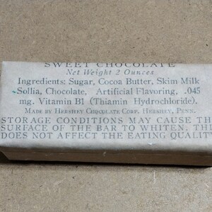 Repro WWII WW2 2 OZ Chocolate Bar Candy Bar for K Ration C Ration Survival Ration - Etsy
