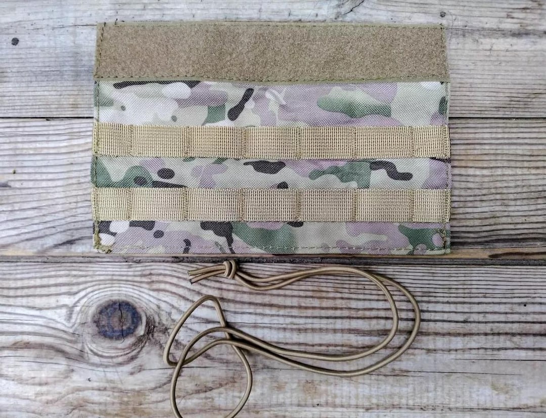 Multicam Front Flap MOLLE Extension Panel for Pouches - Etsy