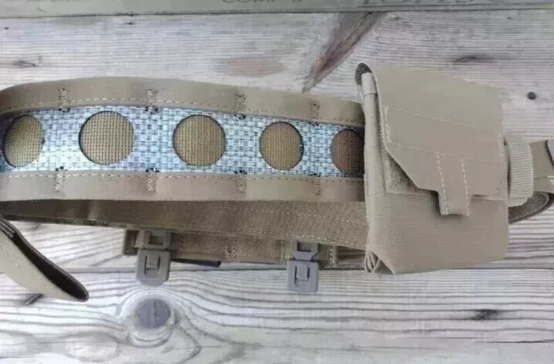 Large Coyote Brown Ferro Concepts Style Bison Belt & IFAK First Aid Kit ...