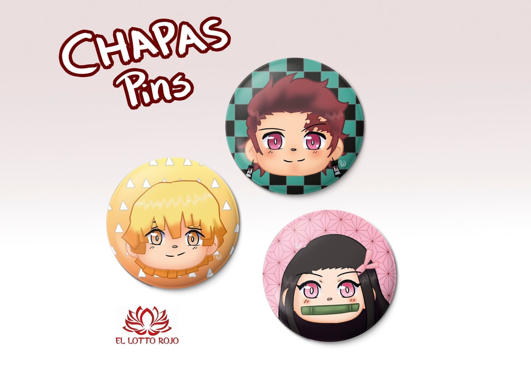 Kimetsu No Yaiba Pins, Demon Slayer Pins, Demon Slayer Merchandising ...