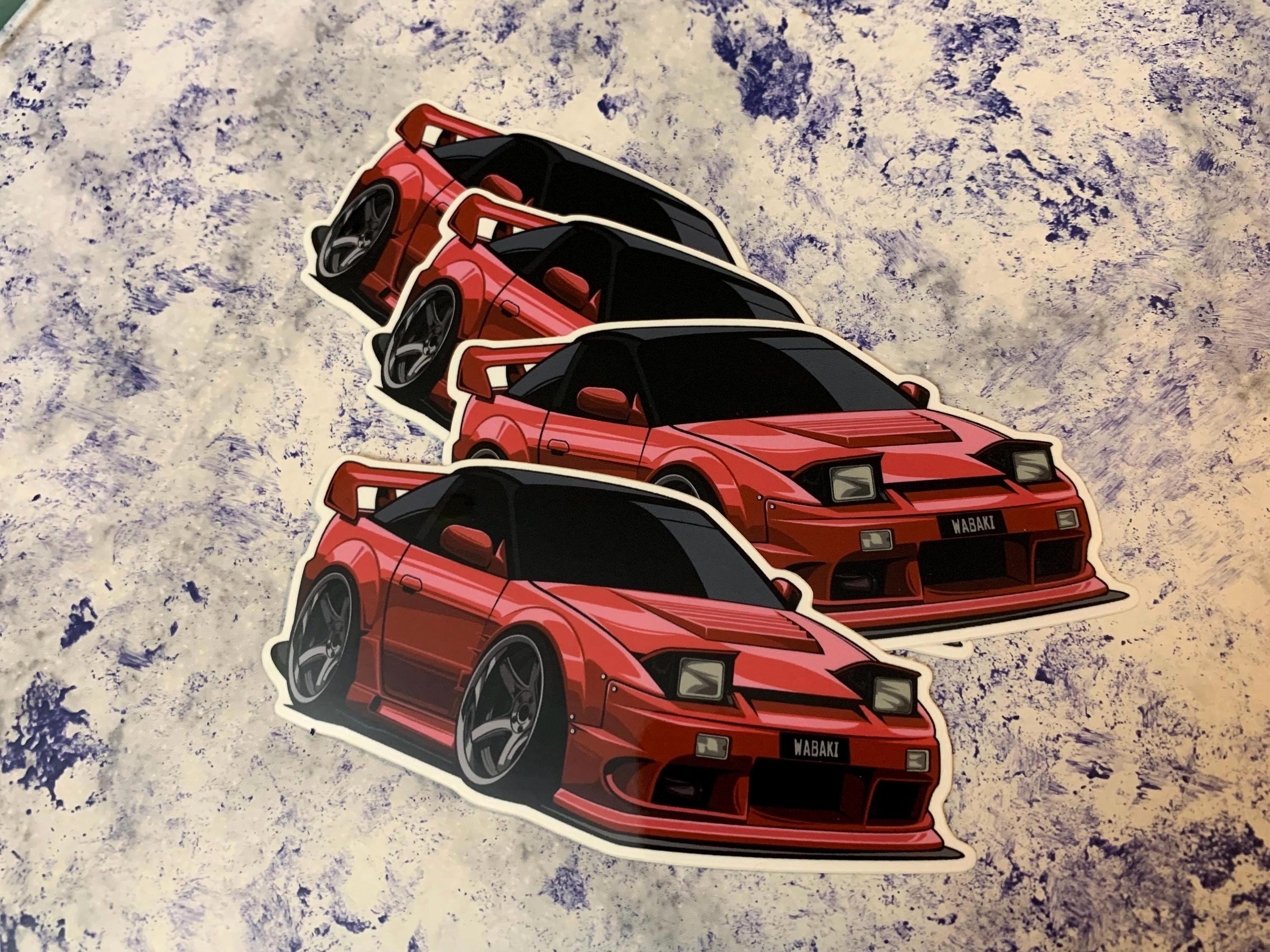 Japanese Car Stickers Jdm Mazda Fd Rx7, Mazda Fc Rx7, Toyota Trueno ...