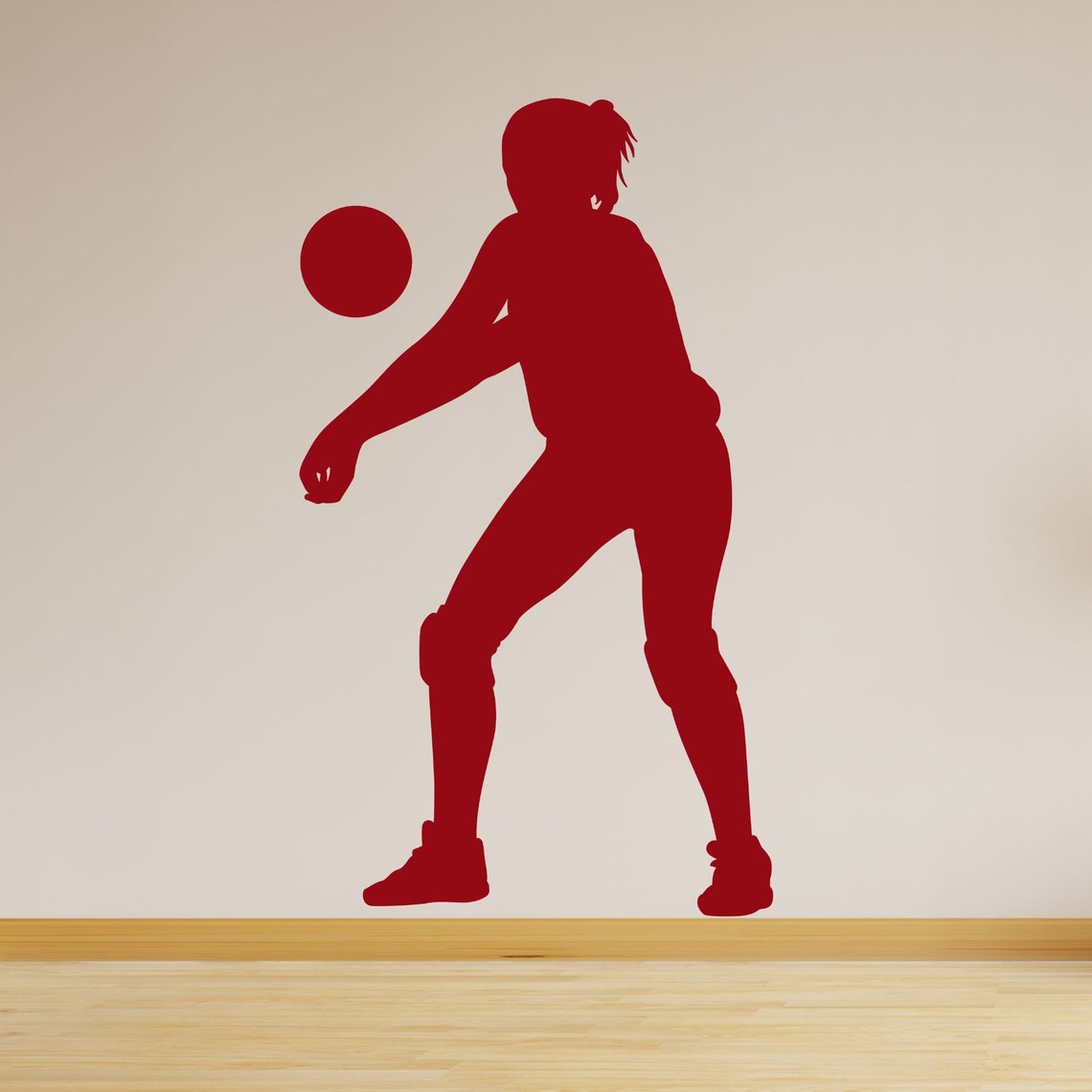 VOLLEYBALL Vinyl Decal High Quality Detailed Wall Vinyl - Etsy