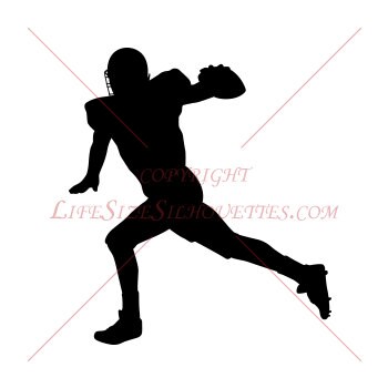 FOOTBALL PLAYER Vinyl Decal High Quality Detailed Wall Vinyl - Etsy