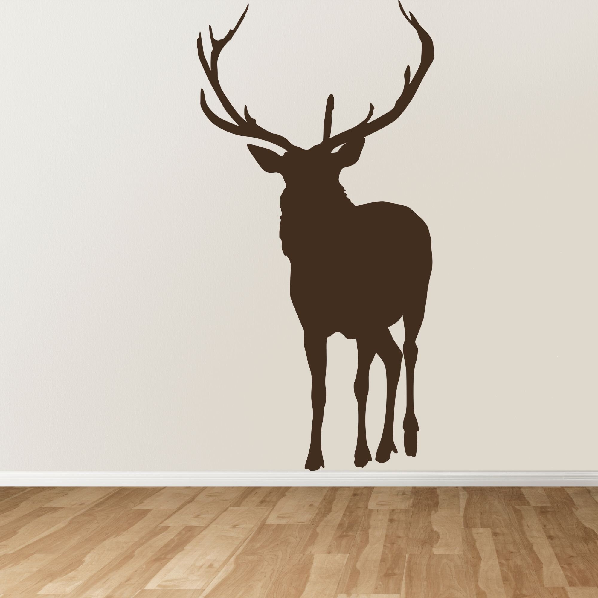 ELK Vinyl Decal, Wildlife, Outdoor, Wall Decal 11, Silhouette Cricut ...
