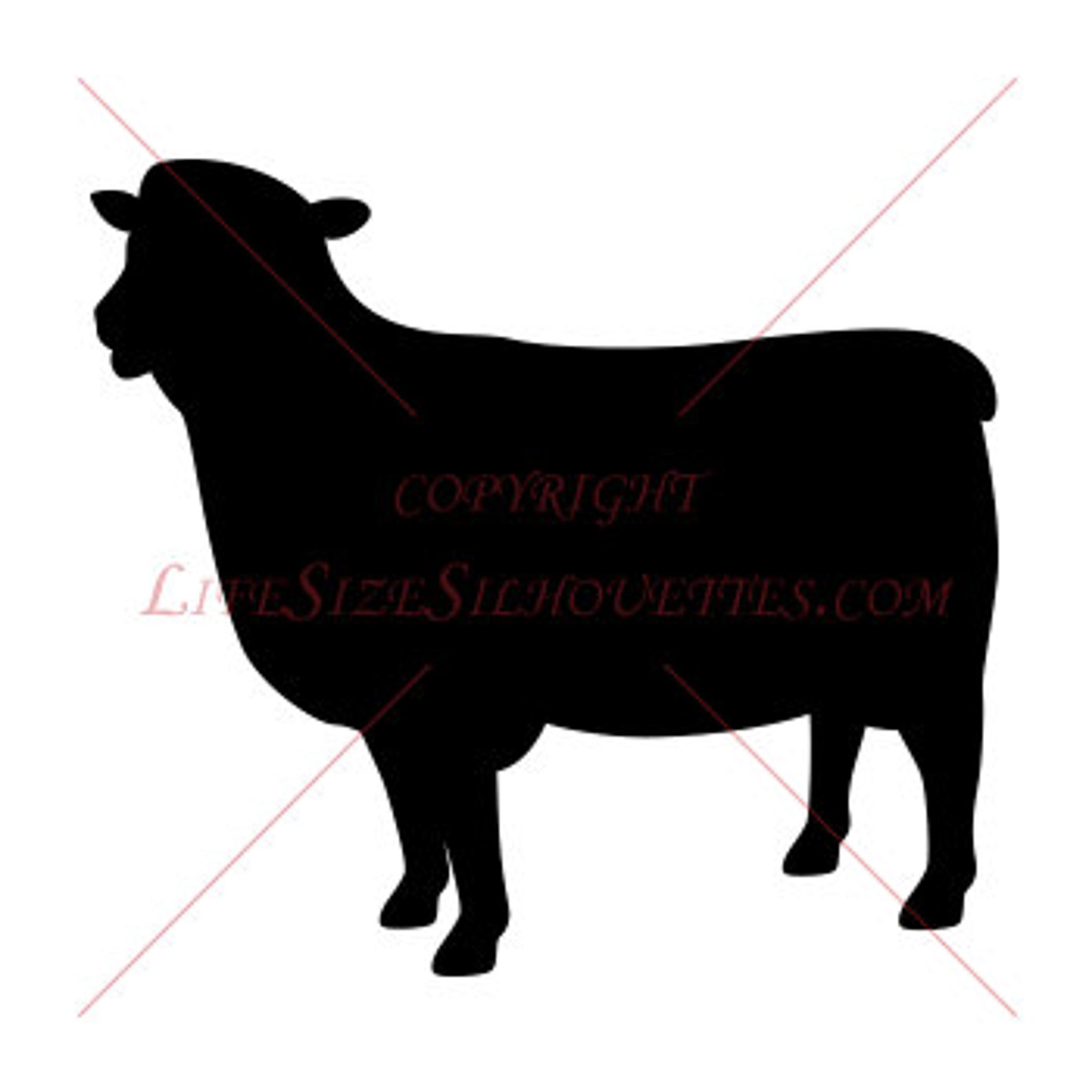 SHEEP Vinyl Decal, Farm Animal Decal, Vinyl, Sheep Decal, Black Sheep ...