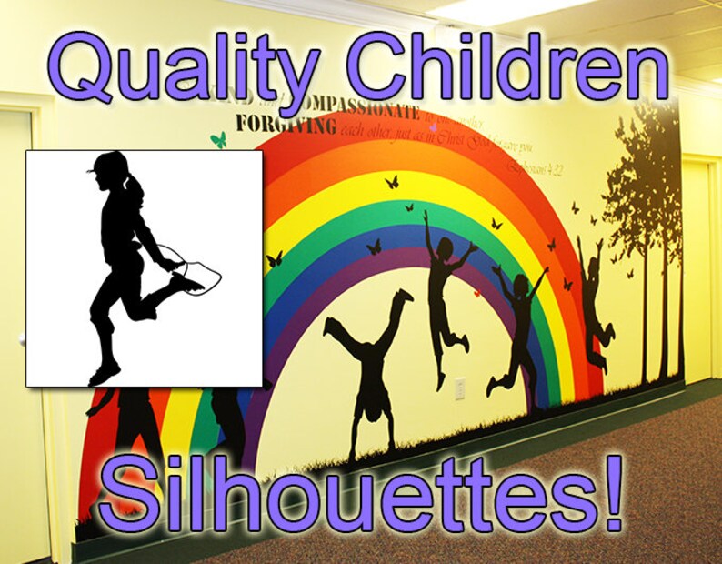 GIRL JUMPING ROPE Vinyl Decal High Quality Detailed Wall - Etsy