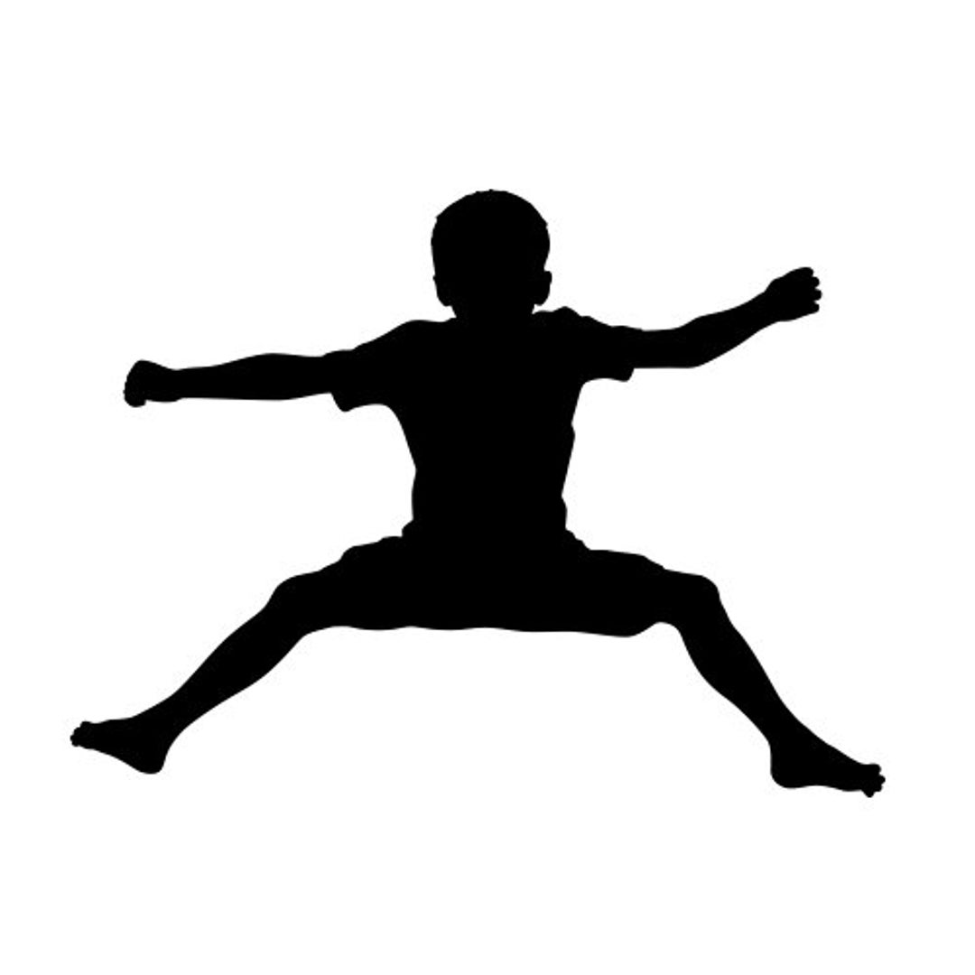 BOY JUMPING Vinyl Decal High Quality Detailed Wall Vinyl - Etsy
