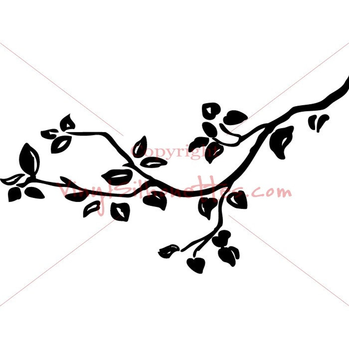 Tree Branch Vinyl Decal Wall Sticker many Sizes M - Etsy