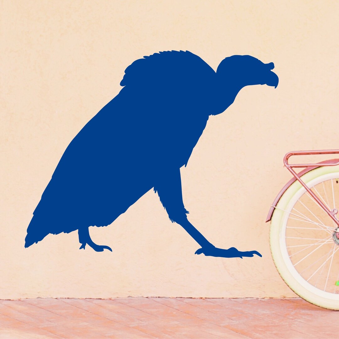 VULTURE Vinyl Decal, High Quality Detailed Wall Vinyl Silhouette, Wall ...