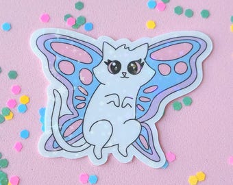 Fairy Cat Sticker - Etsy