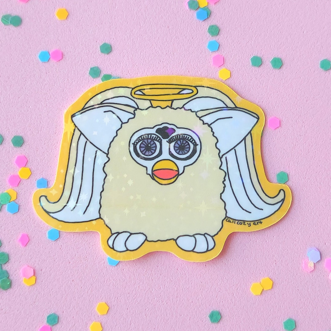 Angel Furby Sticker - Etsy