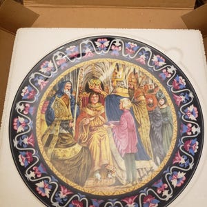 Wedgewood 'arthur Crowned King' Decorative Plate - Etsy