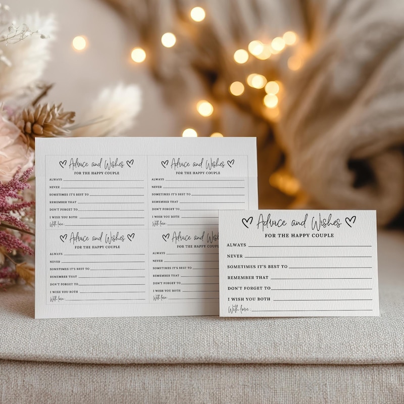 Marriage Advice Card - Etsy