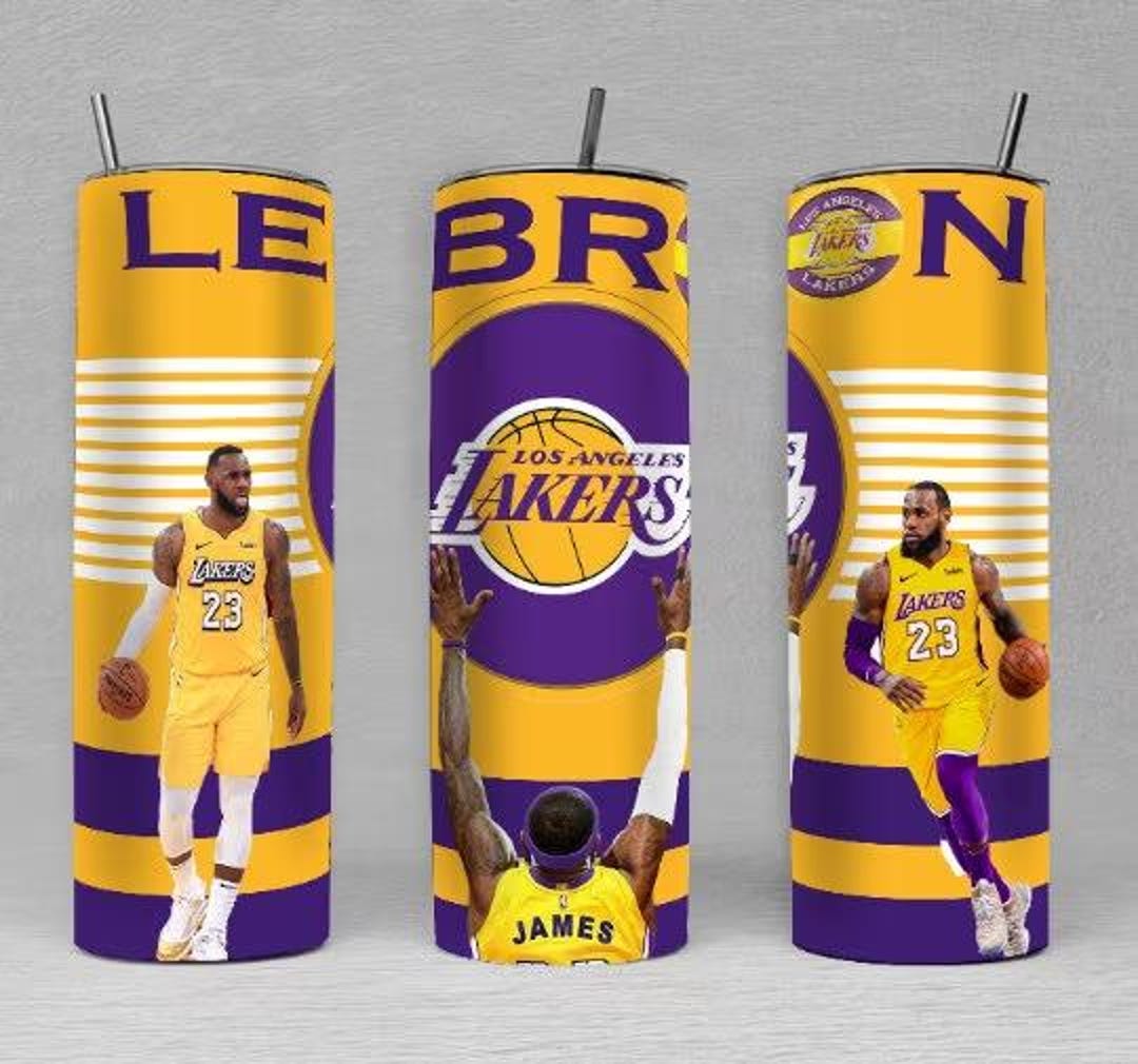 Lebron James Tumbler Wrap King James Fans Tumbler, 20oz Tumbler ...