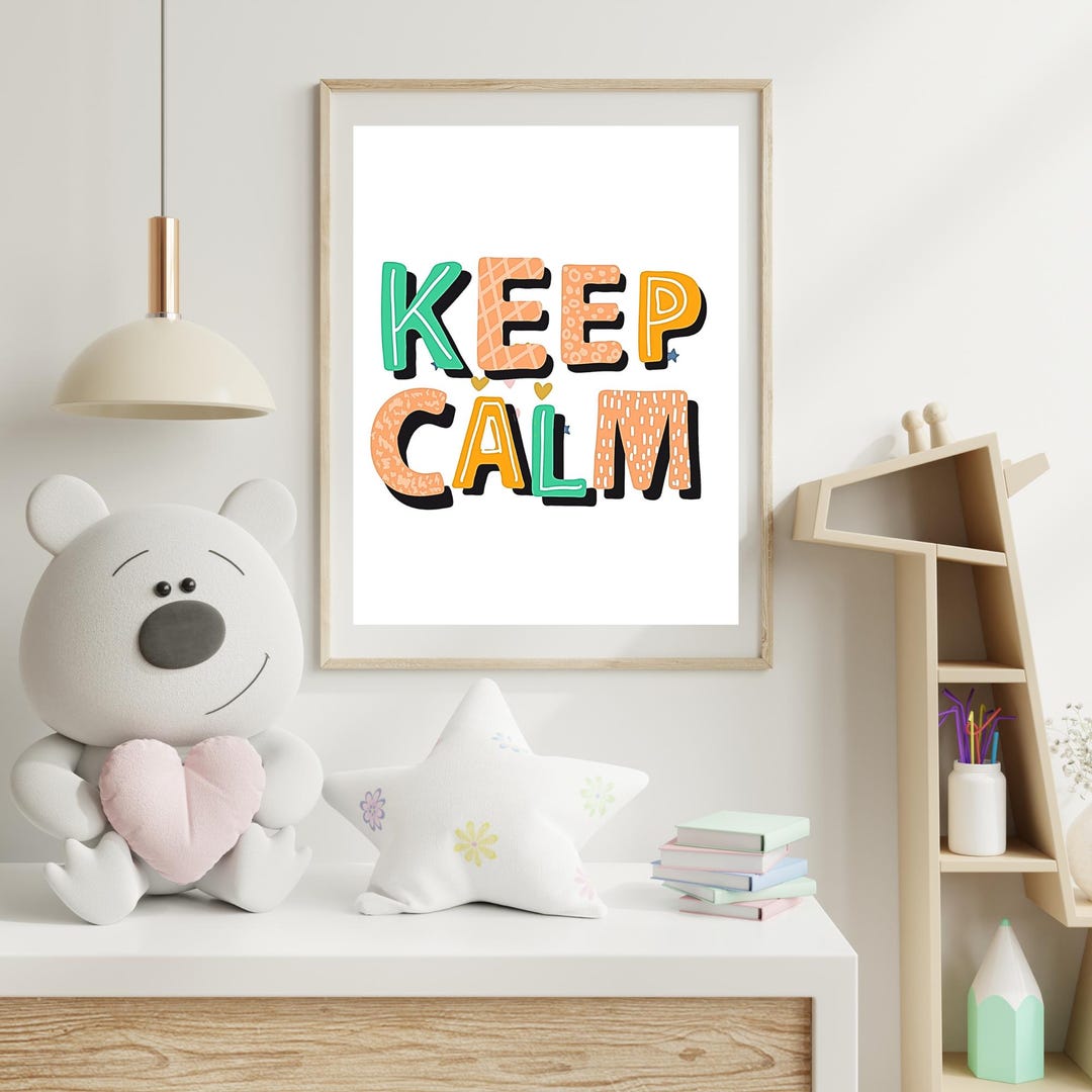 Keep Calm Poster Calming Techniques Poster, Calming Corner, Calm ...