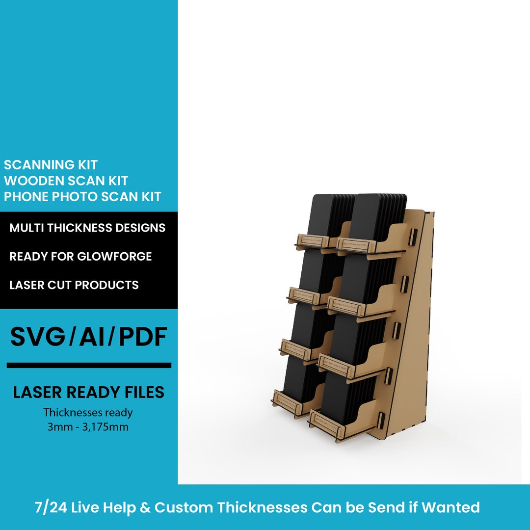 Vertical Display Stand SVG, Glowforge Ready, Digital Download - Etsy