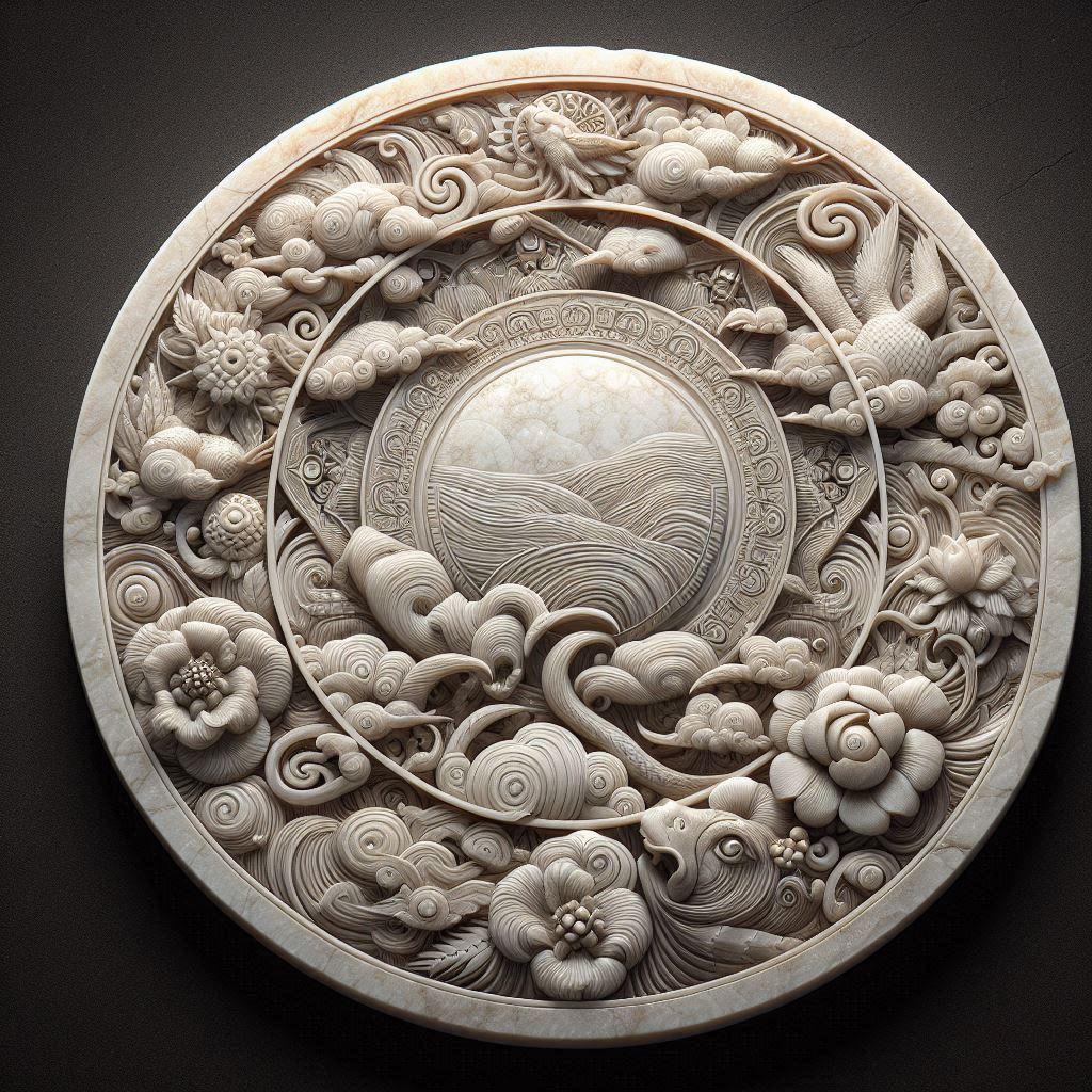 Laserburn Engrave Stone Mixed Round Coaster Bundle, 3D Laser Illusion ...