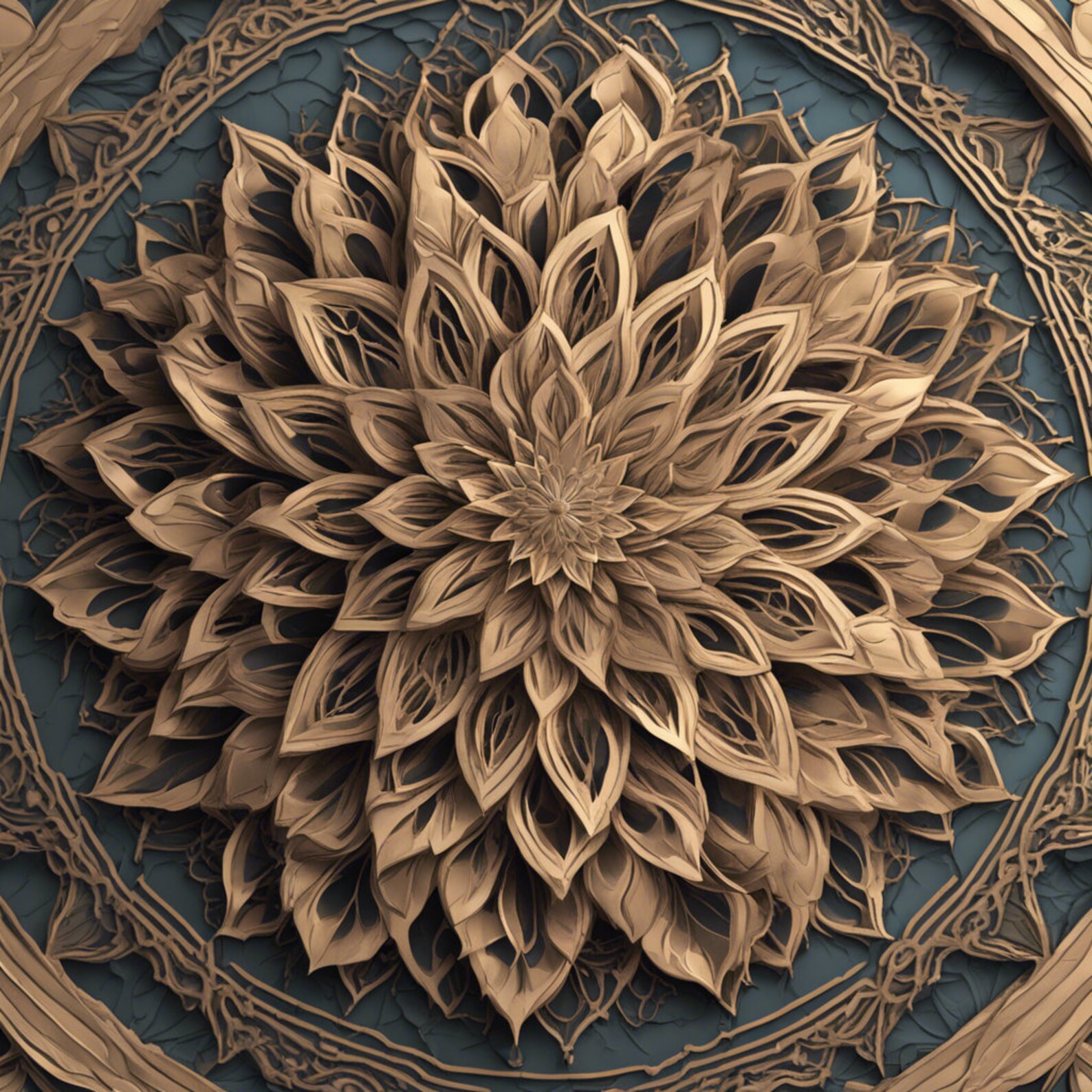 Colorfull Mandalas V1 Bundle PNG Art Files for Laser and 3D Engraving ...