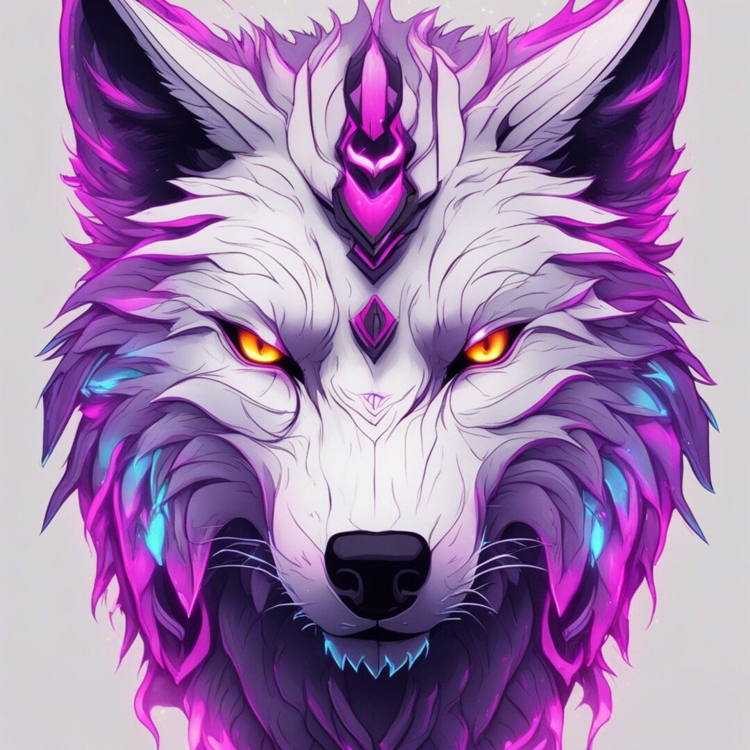 Mixed Cool Wolf PNG Art Files for Laser and 3D Engraving Patterns, Png ...