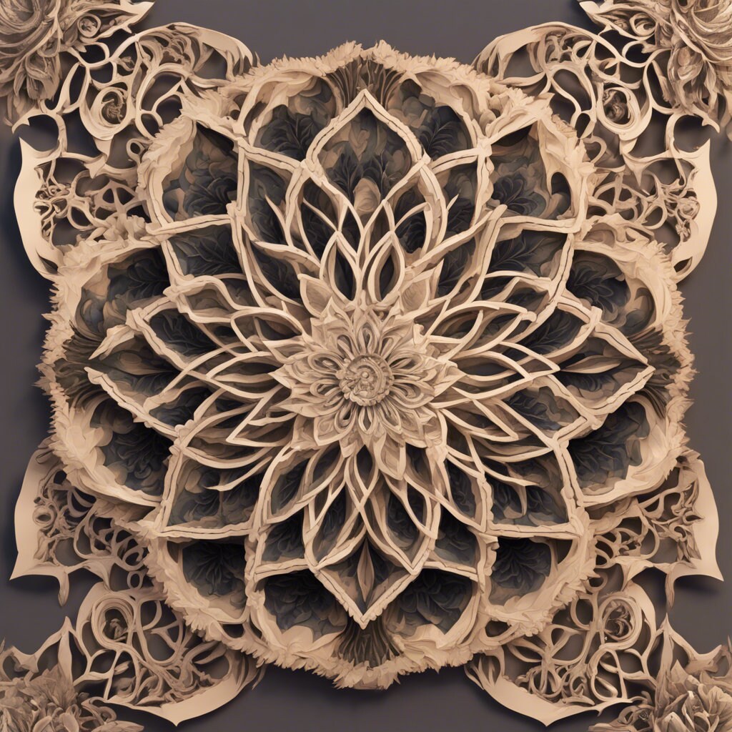 Colorfull Mandalas V1 Bundle PNG Art Files for Laser and 3D Engraving ...