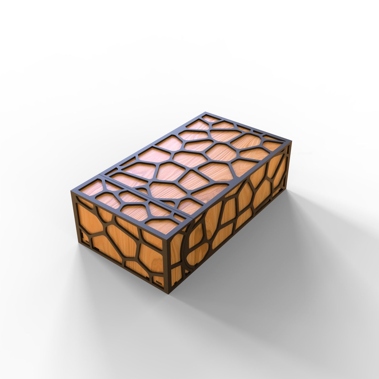 Laser Cut SVG Matchstick Box With Slider Lid Diy Project Cut Plans ...