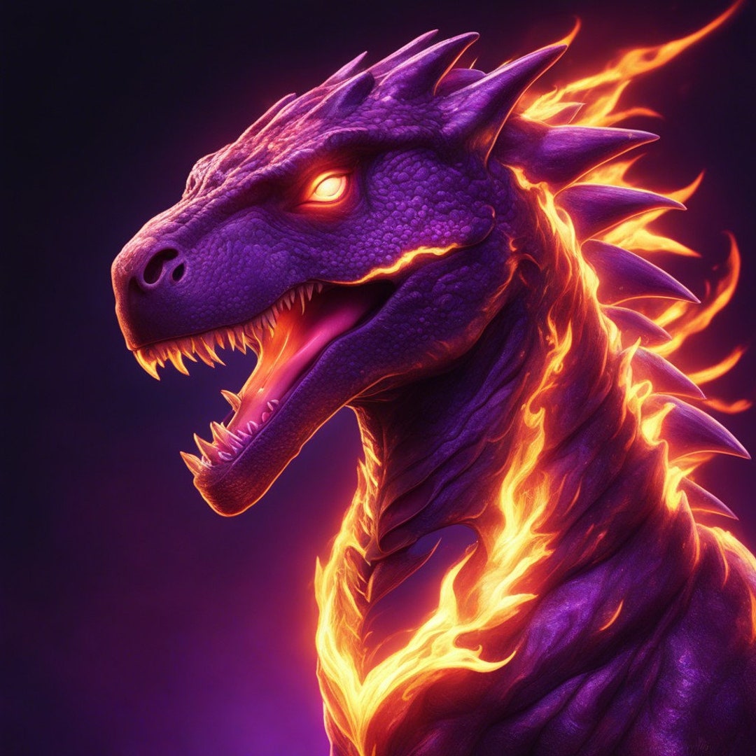 Mixed Dinosaurs and Dragons Art PNG Art Files for Laser and 3D ...