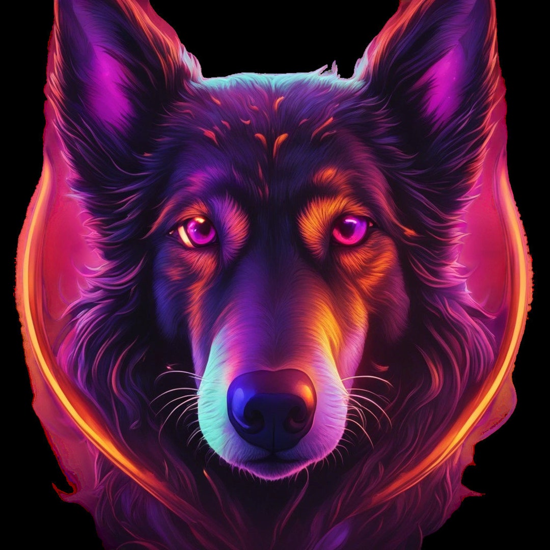 K9 PNG Art Files for Laser and 3D Engraving Patterns, Png Art ...