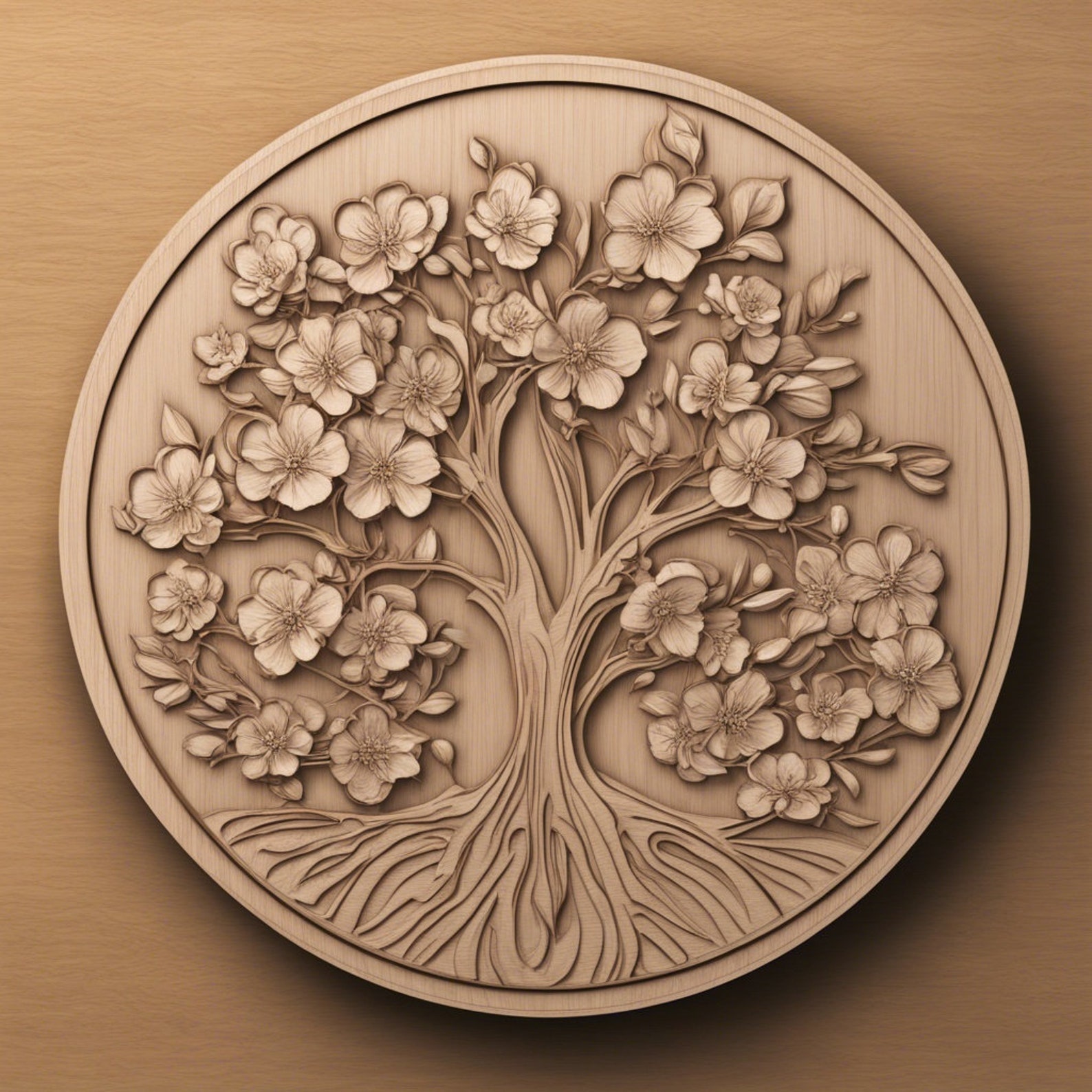 Laserburn Engrave Files Wooden Flower Bundle 3D Laser Illusion ...