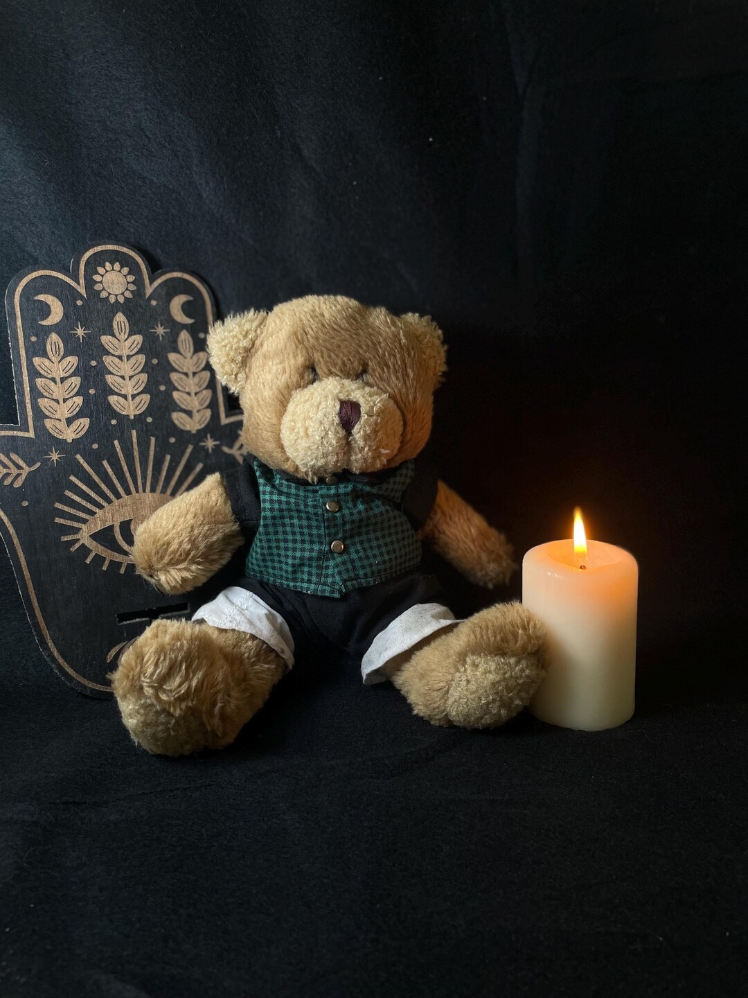 Haunted! Teddy With Positive Spirit - Allen - Etsy