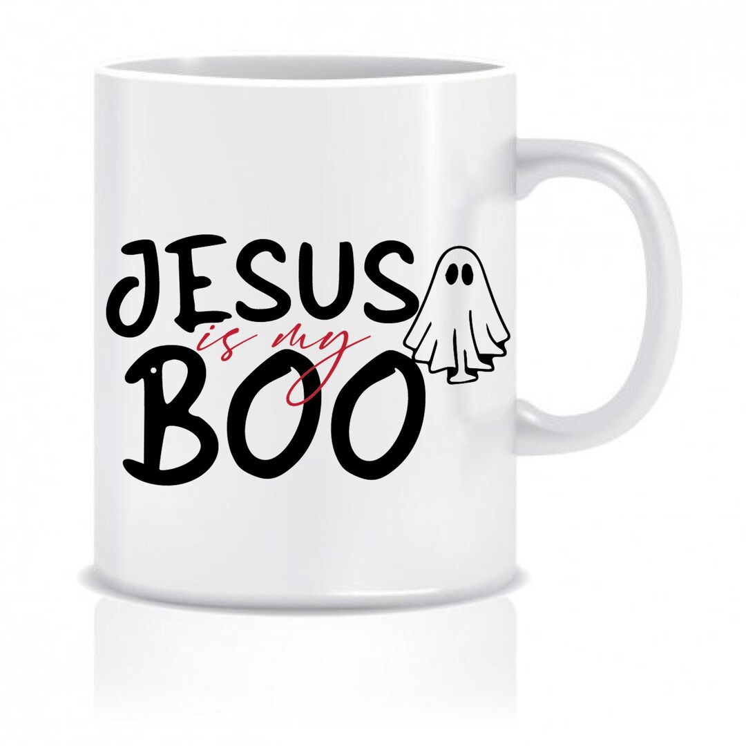 Jesus is My Boo Svg, Cute Ghost PNG, Retro Halloween Jpg, Christian Eps ...