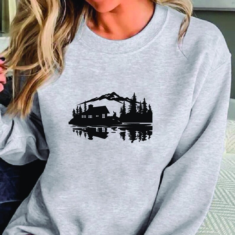 Log Cabin Bundle Svg, Mountain House PNG, Wood House Jpg, House in the ...