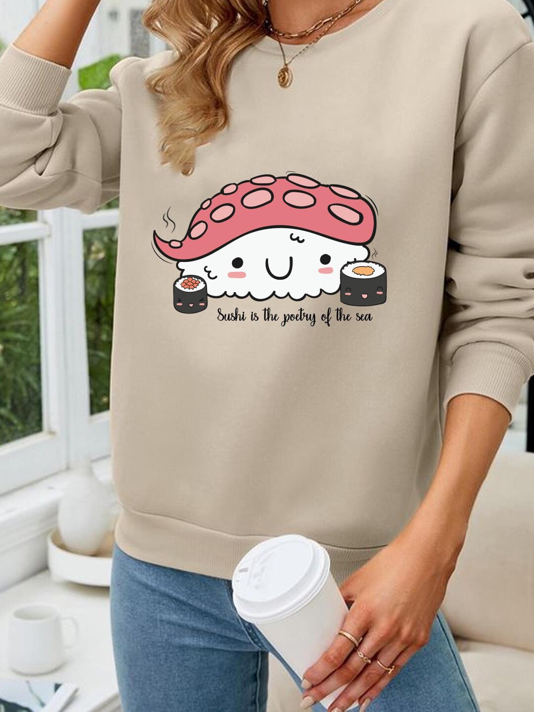 Sushi Design Svg, Kawaii Sushi Cat Png, Cute Sushi Lover Jpg, Asian ...